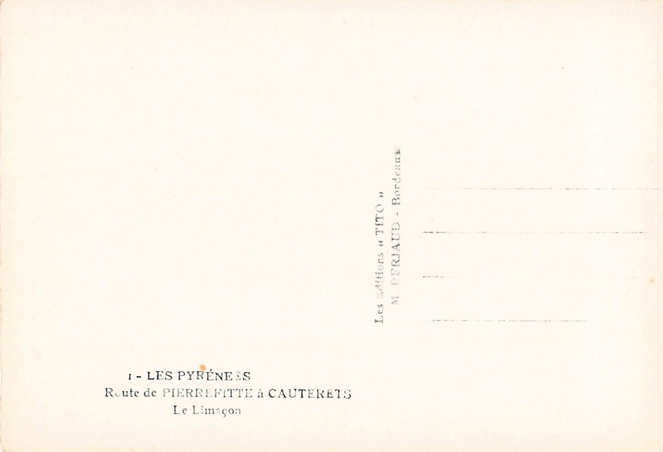 65 CAUTERETS ROUTE DE PIERREFITTE A CAUTERETS | eBay