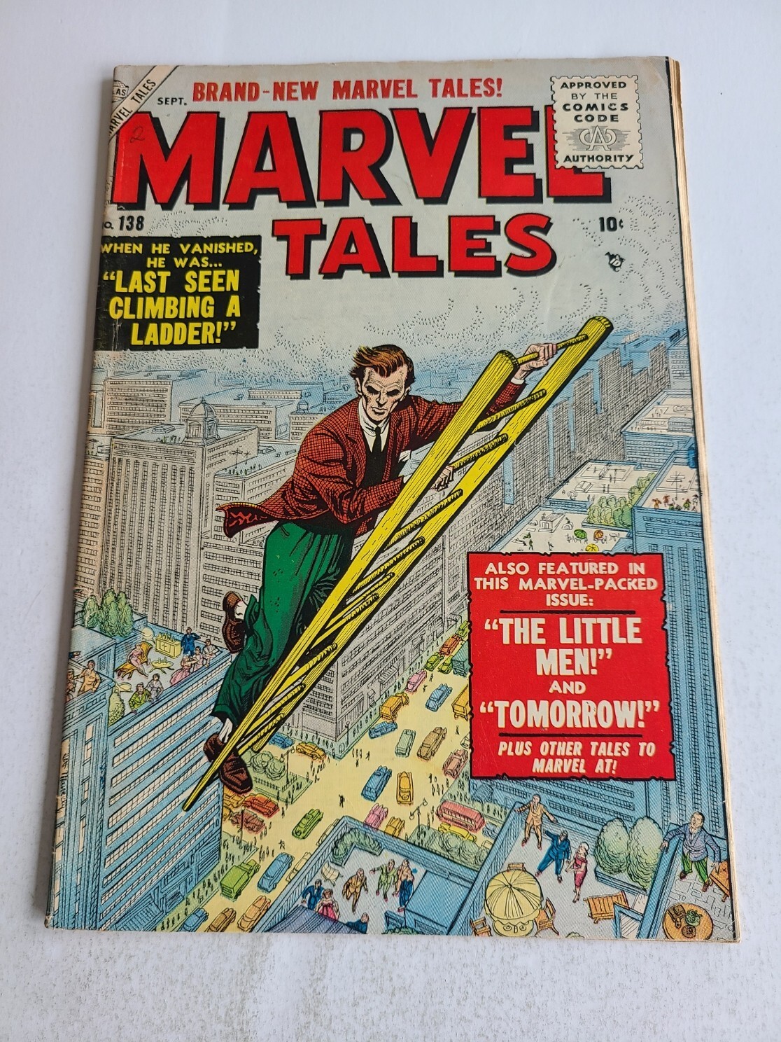 Marvel Tales #138 , Horror Vintage Atlas 1955 Comic, (M&A27), VG+ | eBay