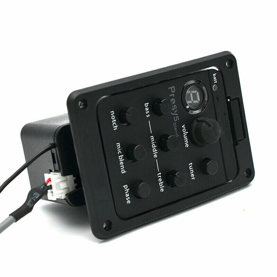 Presys 301 guitar pickups Mic Blend Dual Model Guitar Preamp Tuner ...