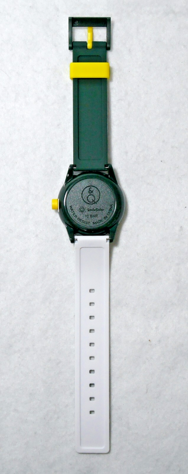 CITIZEN Q&Q Snoopy Woodstock Peanuts Golf Watch R02A-510VK Green Solar ...