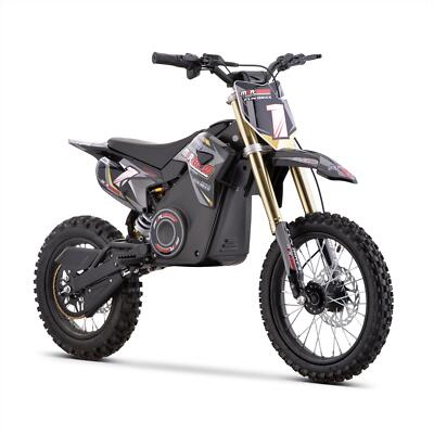 FunBikes MXR 1800w 48v Li 14/12 68cm Grey Kids Electric Dirt Bike | eBay UK