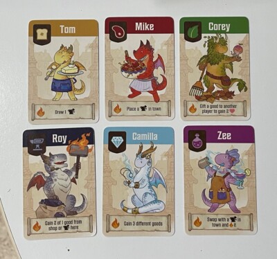 Flamecraft Dice Tower 6 New Artisan Dragon Cards Promo Pack | eBay