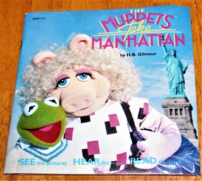 MUPPET MUSIC: THE MUPPETS TAKE MANHATAN See, Hear, Read Book/Record Set ...
