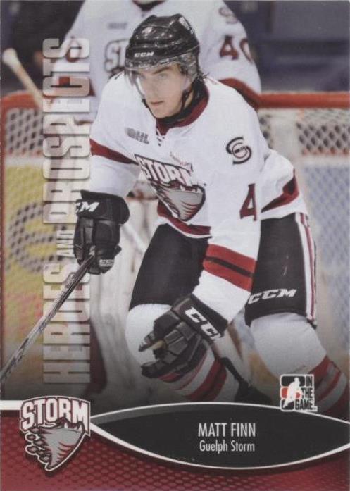 2012-13 In the Game Heroes and Prospects - Matt Finn #59 (RC) for sale ...