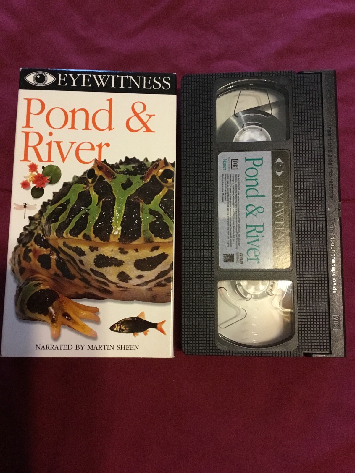 Pond & River VHS Tape By Eyewitness 1996 Narrated By Martin Sheen | eBay