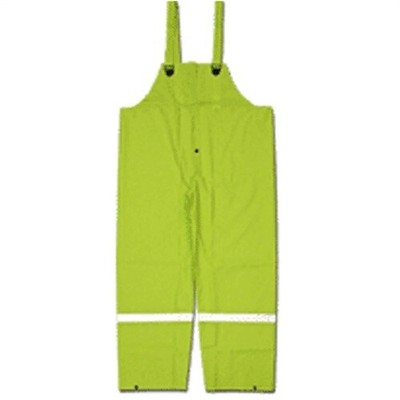 Boss Rainwear 3pr0351nl Large Fluorescent Green Bib Overalls,No ...