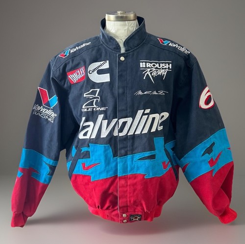 Vintage Jeff Hamilton NASCAR Jacket XXL Valvoline Mark Martin Roush ...