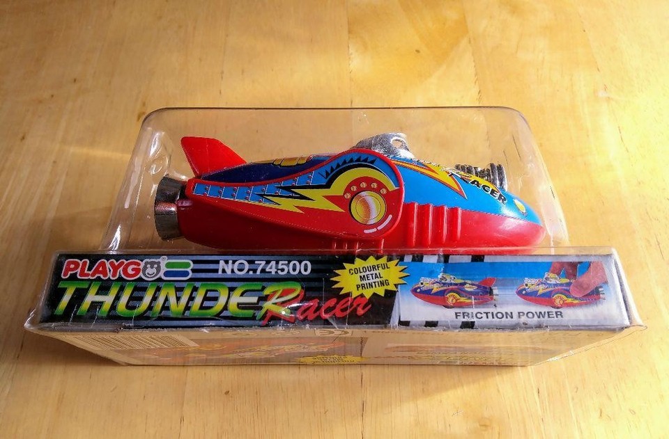 Thunder Racer Tin Spaceship | eBay