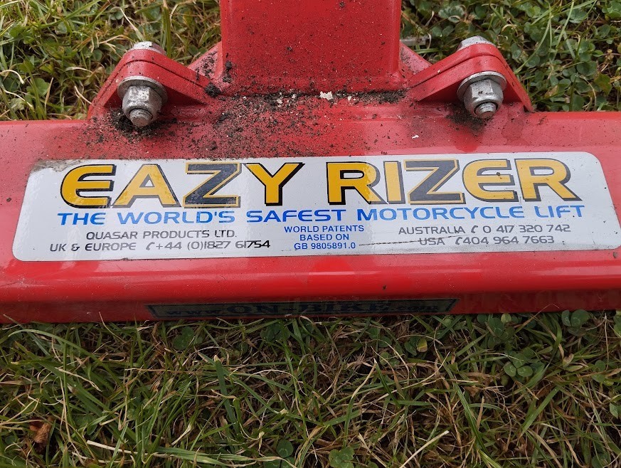Eazy-Rizer. Motorcycle Lift. Motorbike Jack. Fully adjustable. Works ...