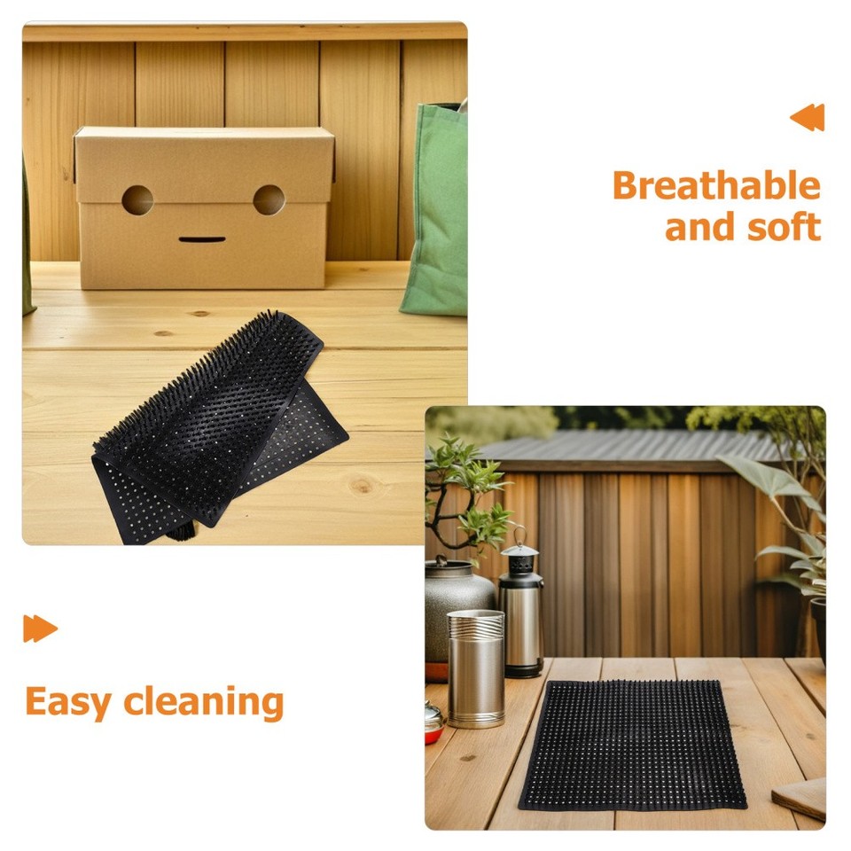 4 Pcs Laying Hen Egg Grass Mat Nesting Box Pads Mats for Chickens Case ...