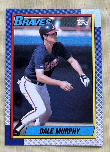 1990 Topps Dale Murphy Baseball Card #750 Braves OF Mid-Grade VG O/C | eBay