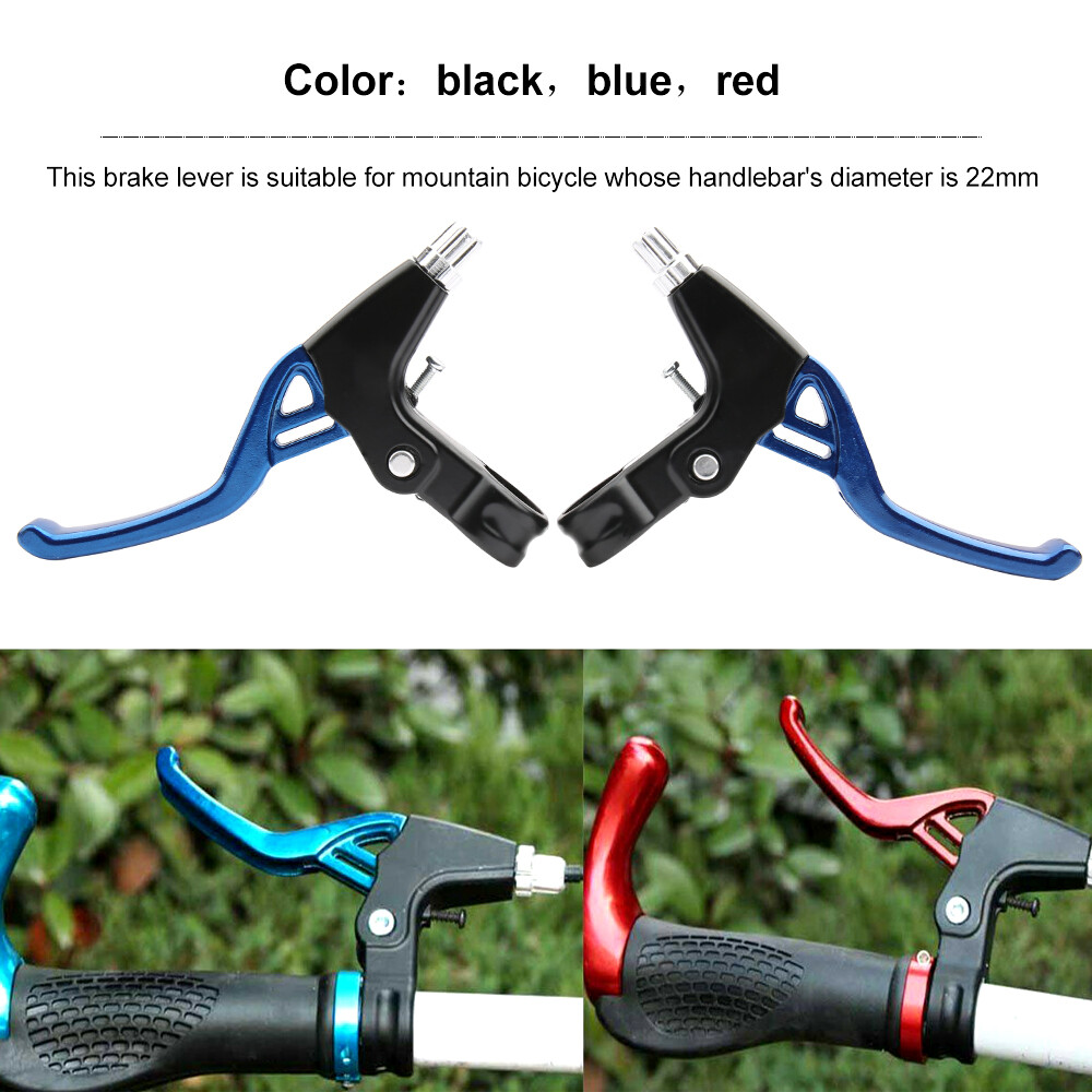 1Pair Bike Brake Lever Handle Mountain Bicycle Cycling Brake Levers ...