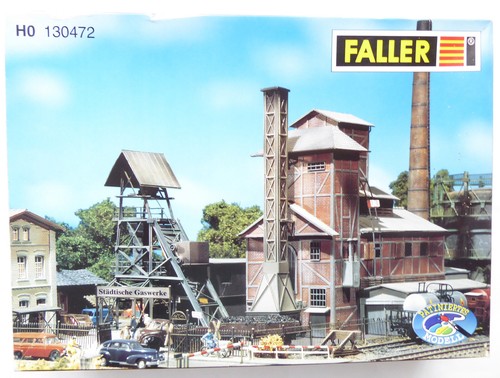 Faller 130472 H0 Städtisches Gaswerk NEU OVP Bausatz # 0302 ...
