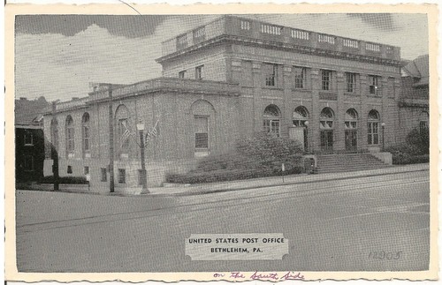 United States Post Office in Bethlehem PA Postcard | eBay