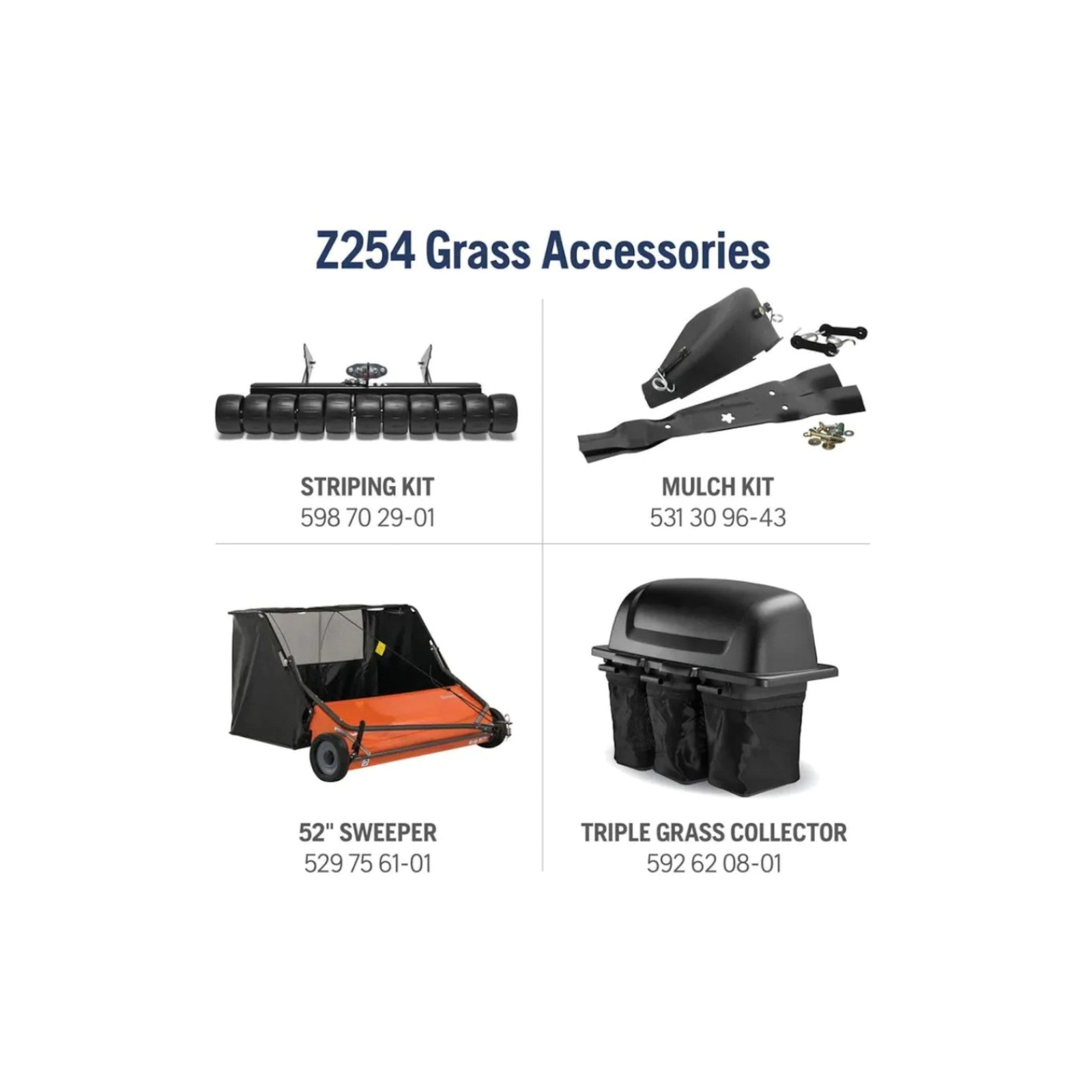 HOC Husqvarna Z254 Zero-Turn Mower 24 HP Endurance 54" Deck | eBay