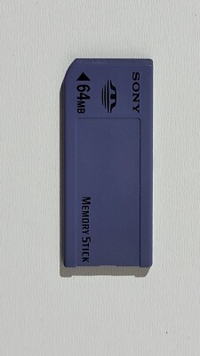 Sony Genuine Memory Stick 64MB MSA-64A Camera Memory Card | eBay