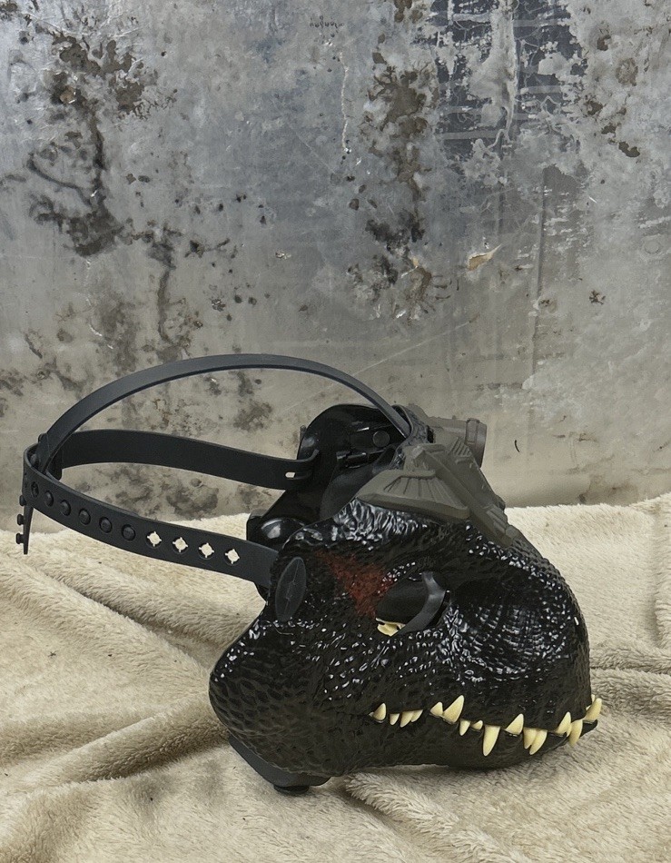 Jurassic World Mask - Indoraptor Dinosaur Mask - Mattel- Tracking Light ...