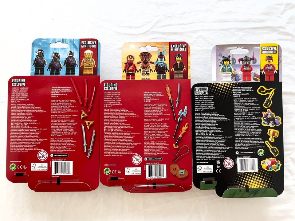 LEGO EXCLUSIVE MINIFIGURES Ninjago 40374 40342 Monkie Kid 40472 SEALED ...