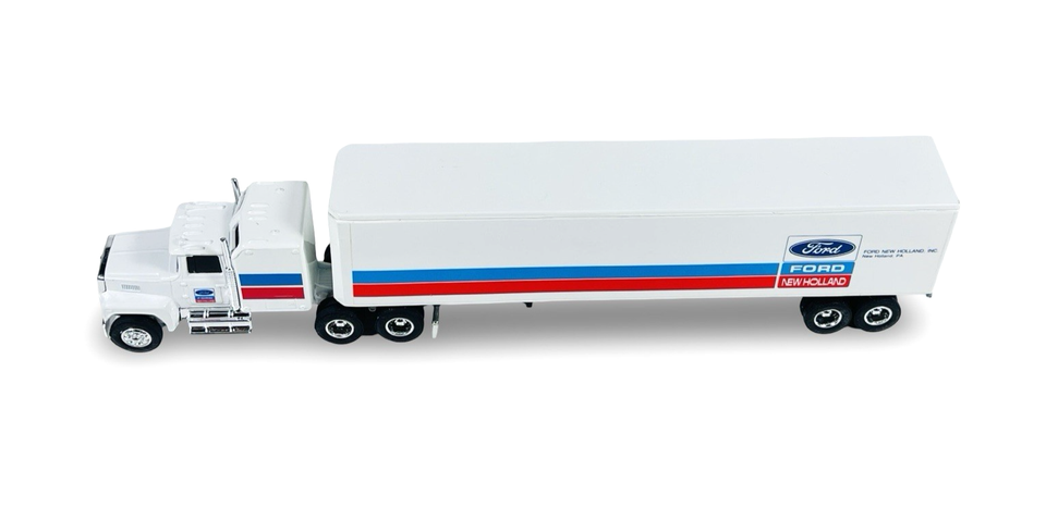 Ertl Ford New Holland LTL-9000 w/Sleeper Truck and Trailer - 1997 1/64 ...