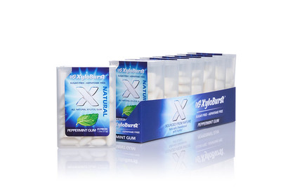 Xylitol Gum Peppermint - Xyloburst Xylitol Gum 25 Count Jar - 8 Pack | eBay