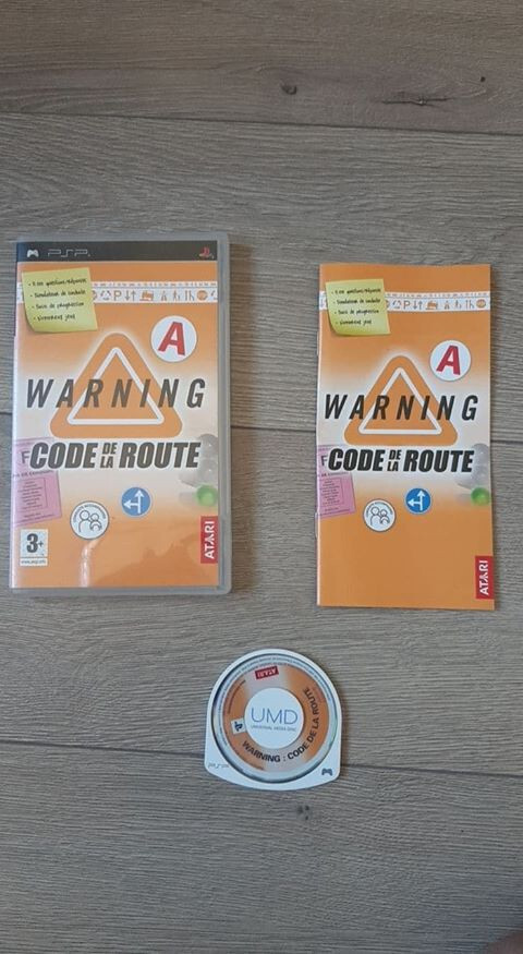 Warning : Code de la route PSP - Prix - Photo - Présentation