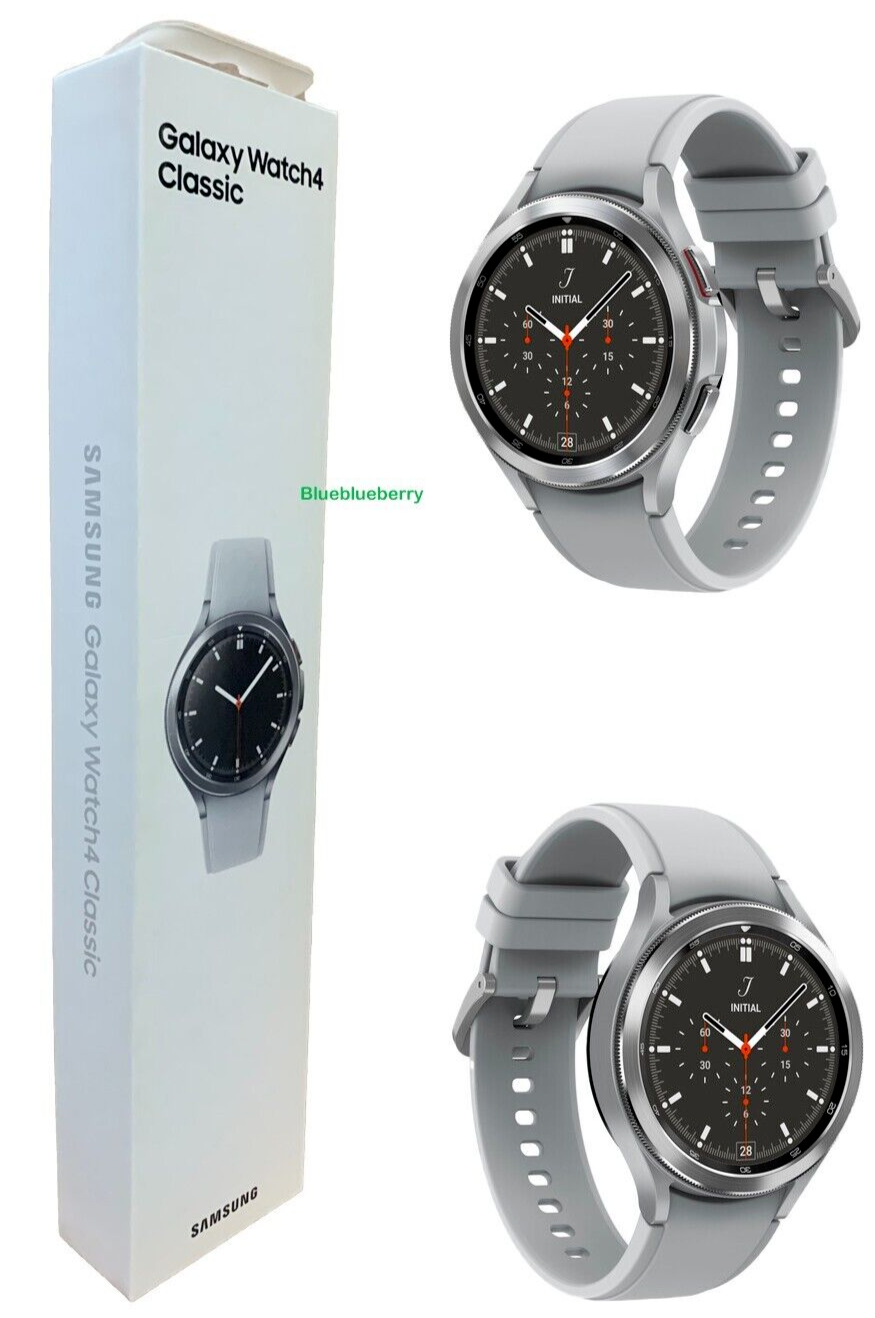 Samsung Galaxy Watch4 Classic Smart Watch (46mm/silver) NEW | eBay
