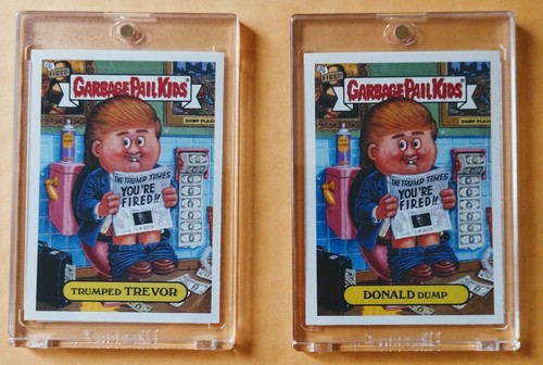 2004 GPK DONALD Dump/Trumped TREVOR Garbage Pail Kids ANS3 (w/CASES UV ...