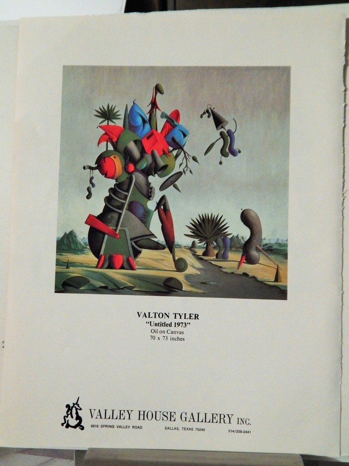 ISAAC W NUTTMAN / VALTON TYLER ART PIECES ORIG VTG 1974 ADVERTISEMENT ...