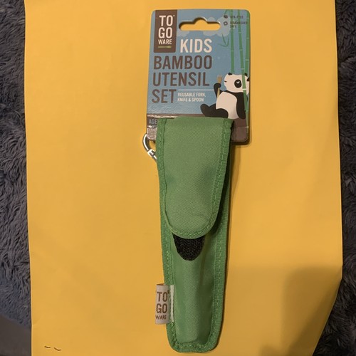 To-Go Ware Bamboo Travel Utensils - Utensil Set with Carrying Case for ...