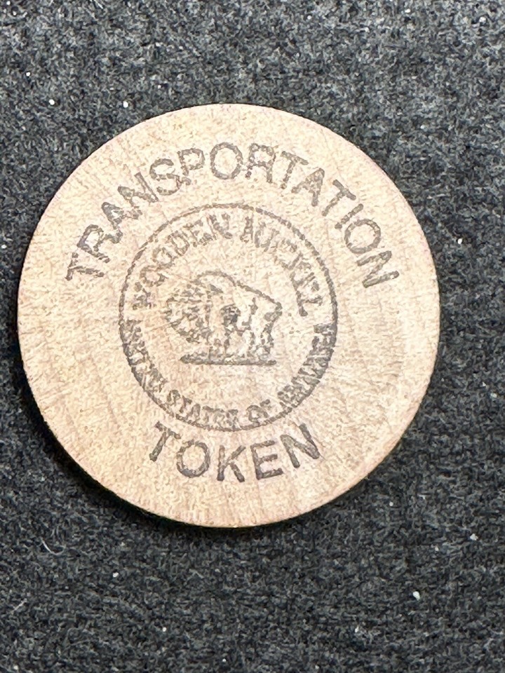 Hollywood, CA Toyota Lincoln Mercury Transportation Token Token Wooden ...