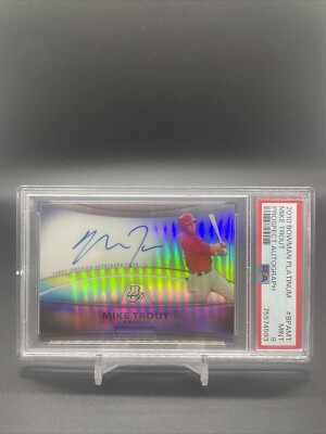 2010 Bowman Platinum Propects Mike Trout Rookie Auto. PSA 9 | eBay