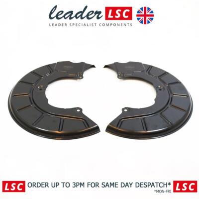 Pair of Front Brake Disc Backing Plates Seat Leon 1P1 2005 to 12 ...
