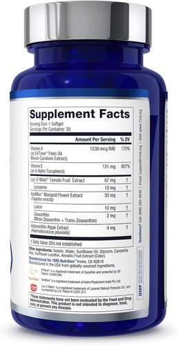 1MD Nutrition VisionMD Eye Vitamin CARMIS - Eye Supplement for Adults ...