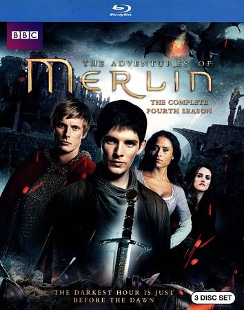 Merlin: The Complete Fourth Season (Blu-ray Disc, 2013, 3-Disc Set) for ...