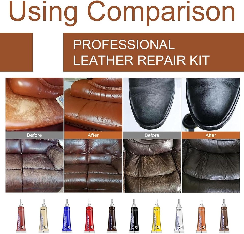 Dashboard Repair Kit Car Vinyl Dash Leather Cracked Furniture Kit Crack ...