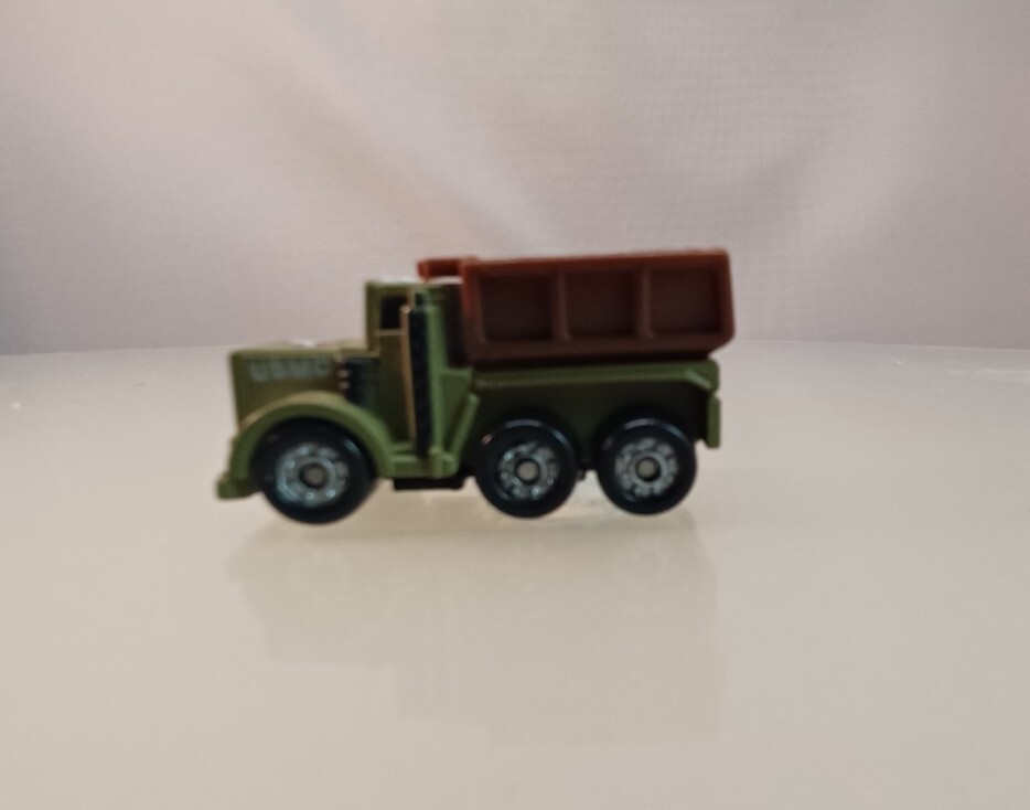 Micro Machines USMC WWII lot of 5 Vehicles (Cargo Truck, Ambulance ...