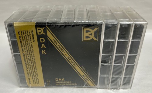 Lot Of "10" SEALED Vtg DAK MLK 90 Cassette Tapes Recording Tape (A7) | eBay
