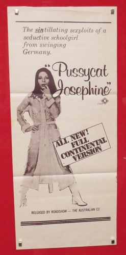 PUSSYCAT JOSEPHINE ORIGINAL 1969 DAYBILL CINEMA MOVIE POSTER Barbara ...
