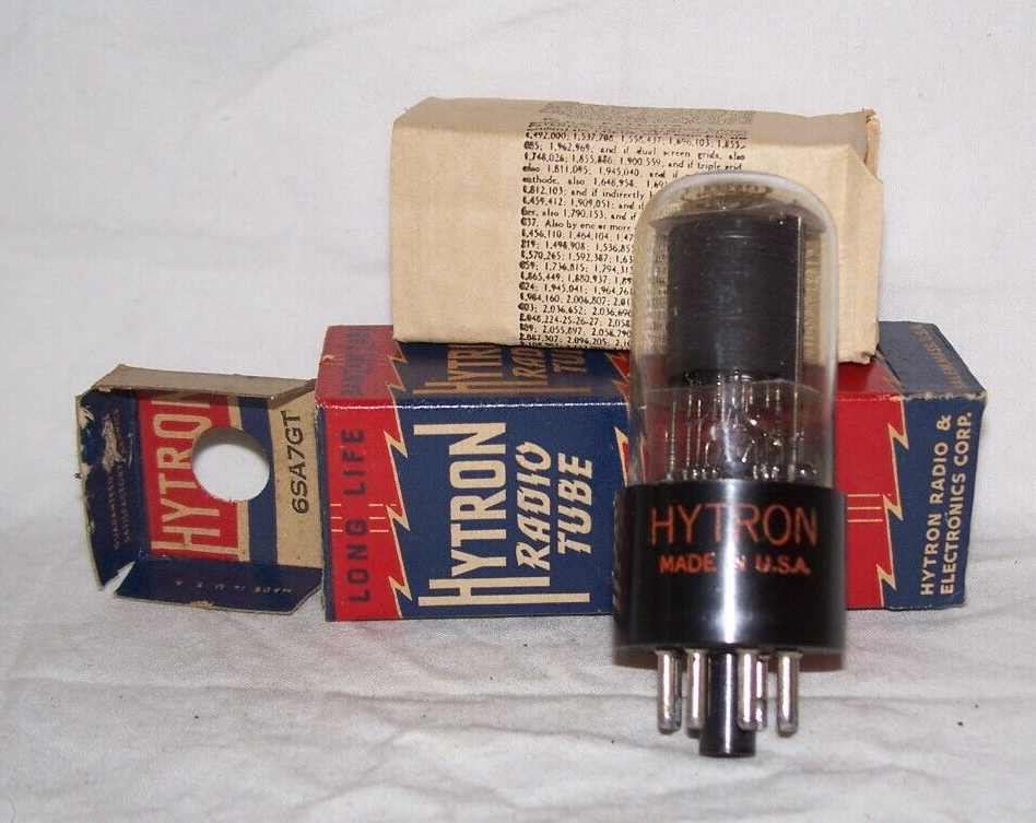 NOS Hytron 6SA7GT radio tube in original sealed box,6SA7 | eBay