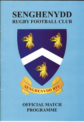 Senghenydd Rugby Club ( RFC ) Wales 2004 - 2005 generic season ...
