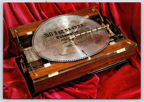 Vintage Postcard Continental The Emerald Polyphon Musical Box | eBay