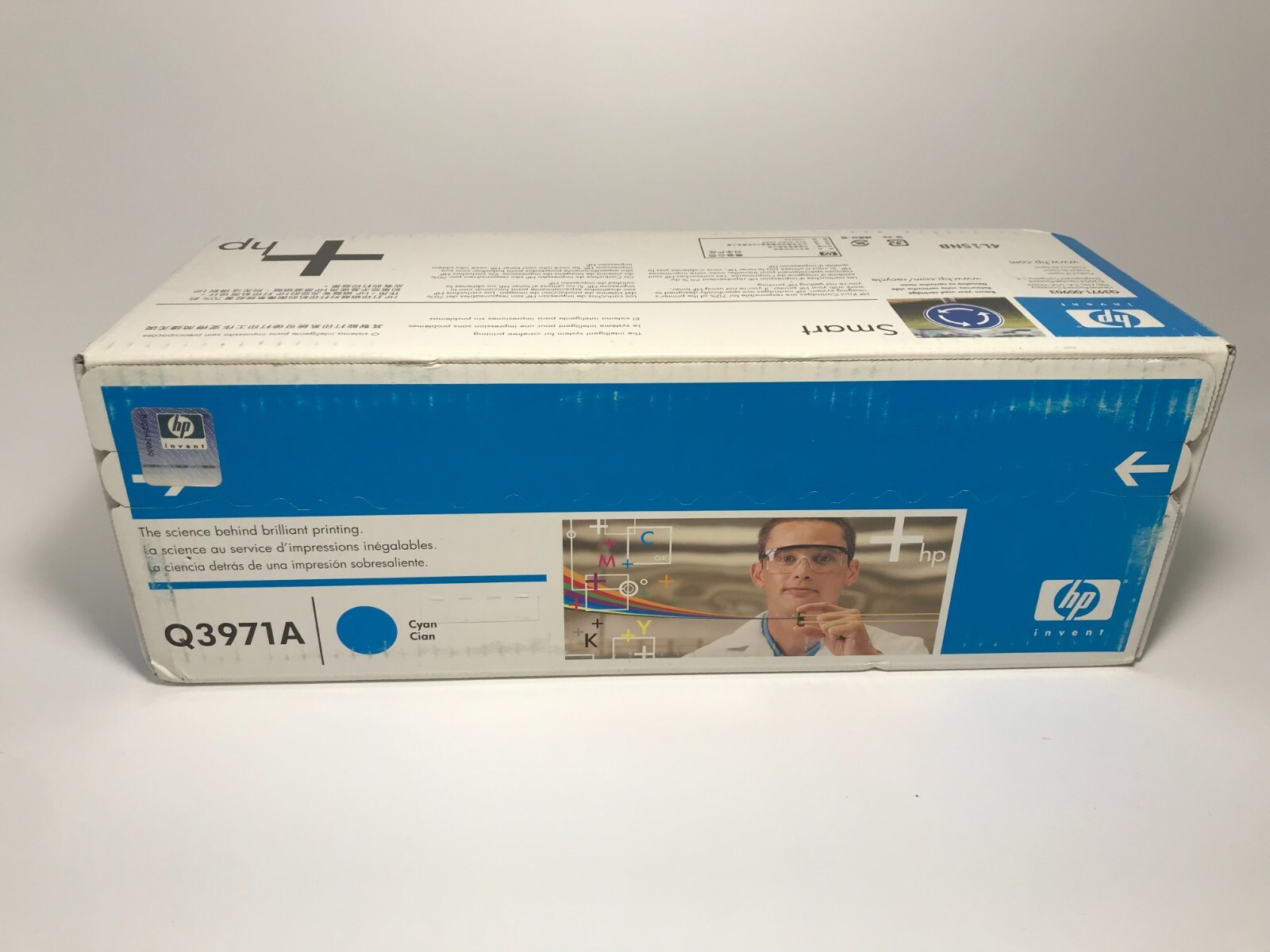 GENUINE HP Q3971A CYAN Toner Cartridge NEW SEALED BOX for HP 2550, 2820 ...