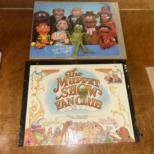 OFFICIAL 1978 MUPPET SHOW FAN CLUB MEMBERSHIP KIT Certificate | eBay