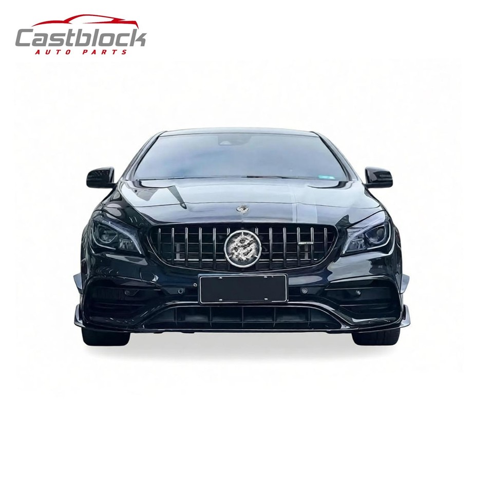 Front Bumper Kit For 2013-2019 Mercedes Benz W117 CLA Class Facelift to ...
