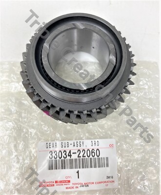 Toyota Genuine 3303422060 Gear Sub-Assy 3RD 33034-22060 OEM | eBay