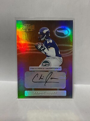 2001 Playoff Preferred Signatures Bronze #10 Cedric James | eBay