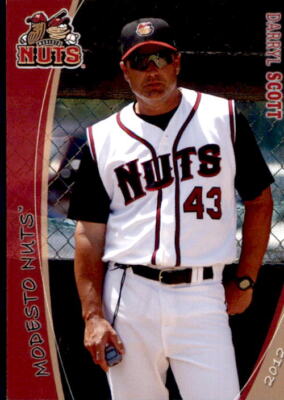2012 Modesto Nuts Grandstand #26 Darryl Scott Loyola Marymount ...