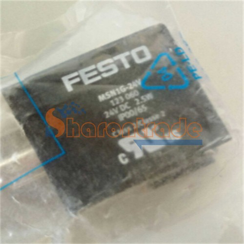 1PCS New FESTO Solenoid Valve Coil MSN1G-24DC-OD 123060- | eBay