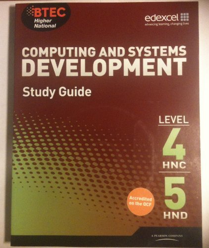 Computing and Systems Development Study Guide Level 4 HNC 5 HND | eBay