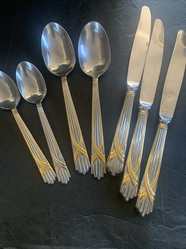 YAMAZAKI PATRICK 18/8 STAINLESS FLATWARE FORTUNY 7pc | eBay